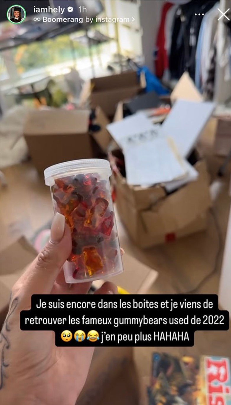 Hélène Boudreau dévoile ce qu'elle a fait des fameux « gummy bears ...