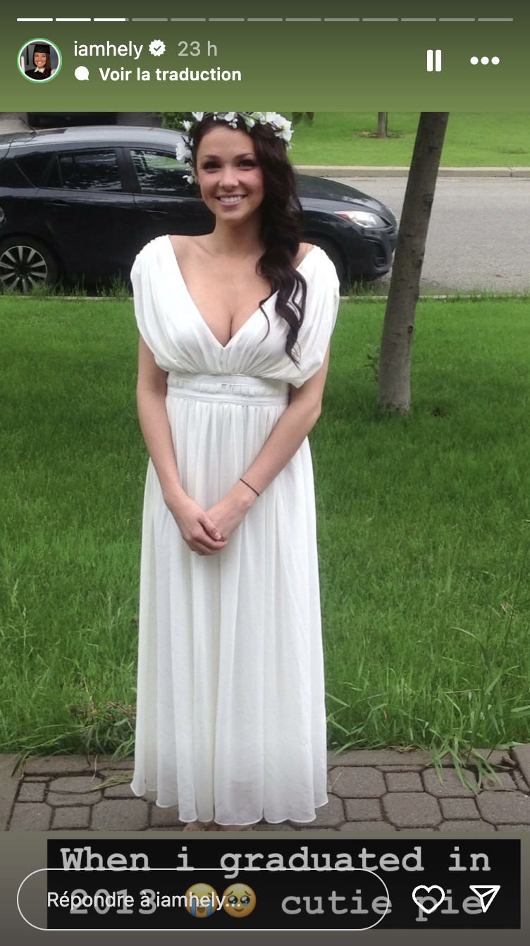 Hélène Boudreau publie des photos d'elle il y a plus de 10 ans et elle ...