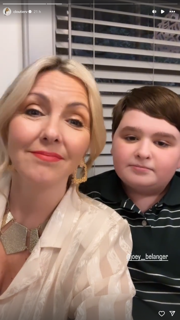 Véronique Cloutier partage une adorable vidéo avec Joey Bélanger ...