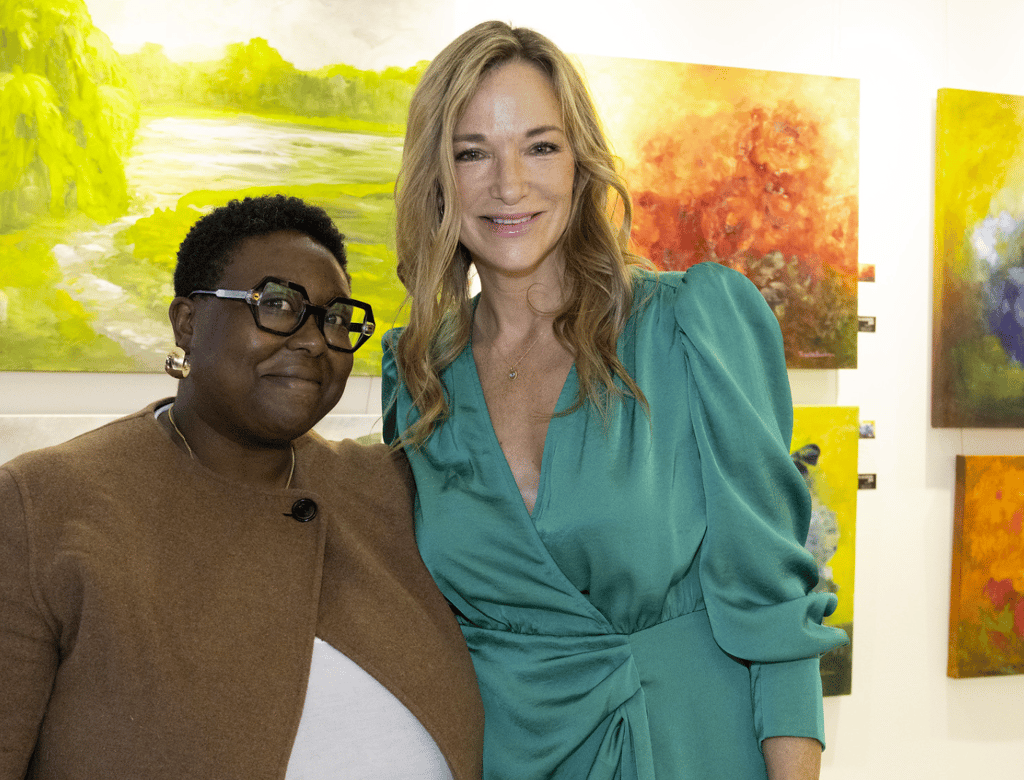 Plusieurs vedettes ont assisté au 2e vernissage de Pascale Bourbeau et ...