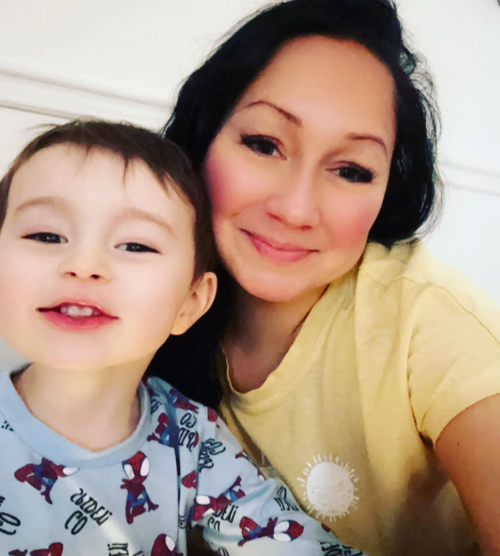 Elizabeth Blouin Brathwaite partage une adorale photo avec son fils ...