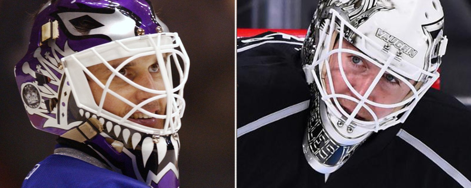 Must See: Kings' Zatkoff pays homage to Felix Potvin with new mask ...