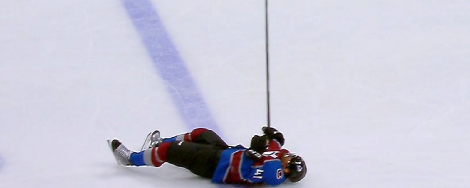 Nick Foligno facing suspension after knocking out Bellemare with an ...