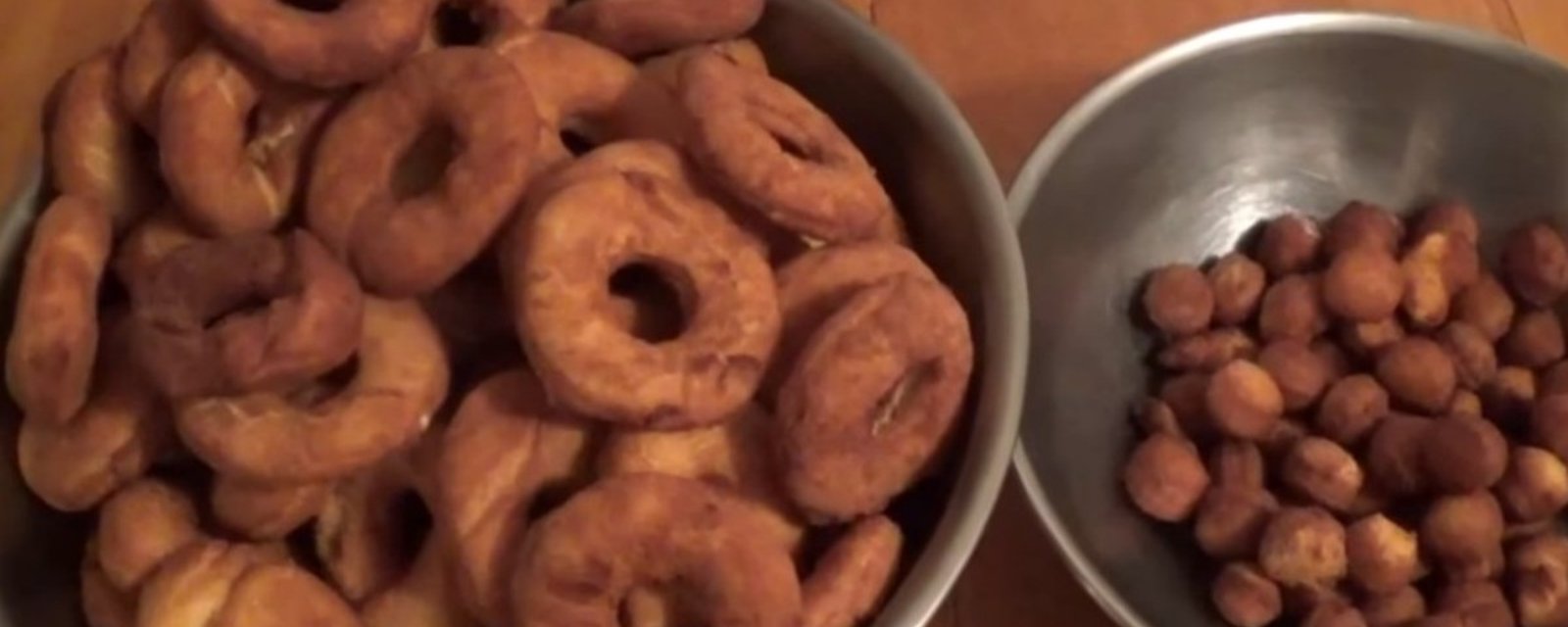 Un beignet immanquable... Le traditionnel beignet du temps des fêtes ...