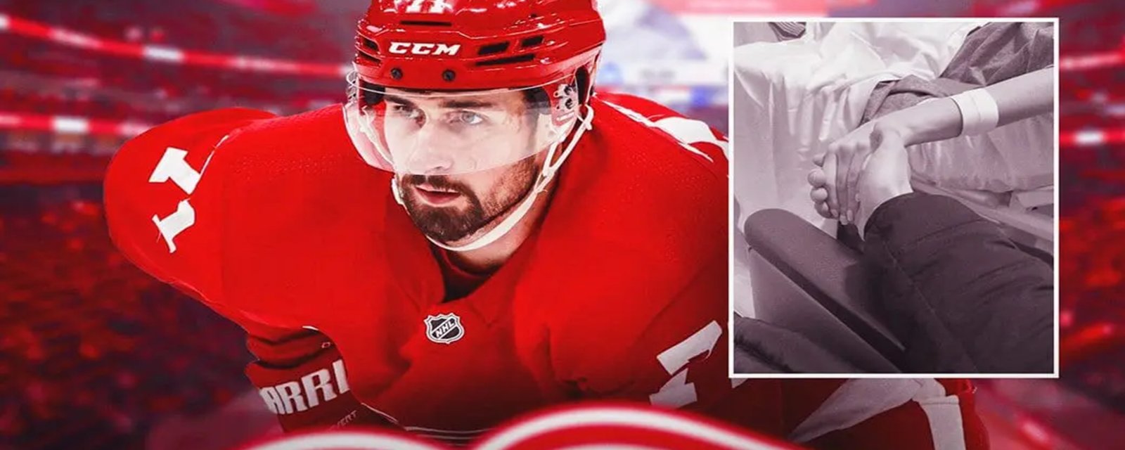 Dylan Larkin et sa femme frappés par une terrible tragédie - HabsolumentFan