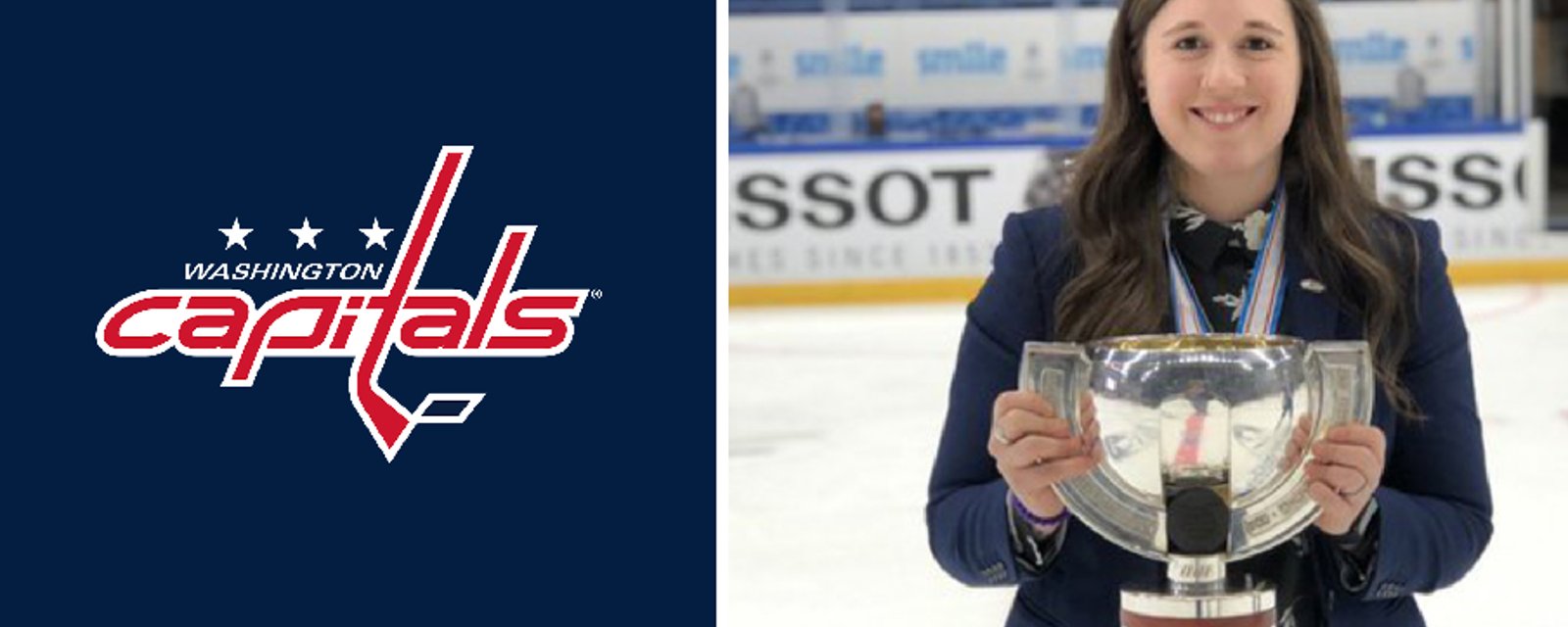 Emily Engel-Natzke et les Capitals marquent l'histoire de la LNH ...