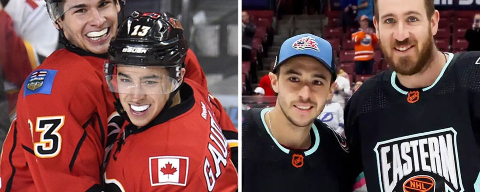 Meredith Gaudreau delivers an emotional message to Sean Monahan and ...