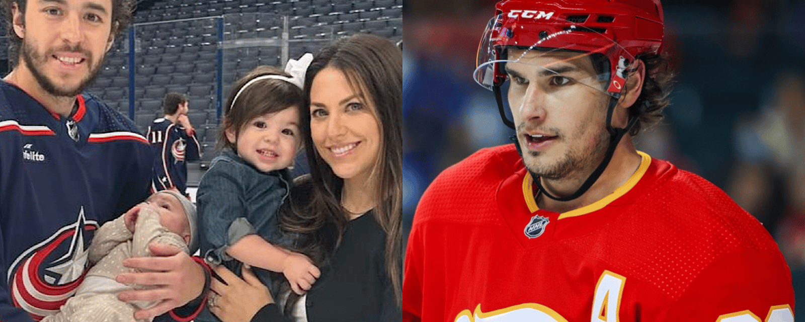 Meredith Gaudreau sends heartbreaking message to Sean Monahan. - HockeyFeed