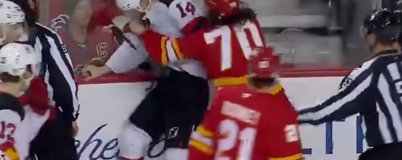 Ryan Lomberg unloads multiple big lefts and wails on Nathan Bastian in ...