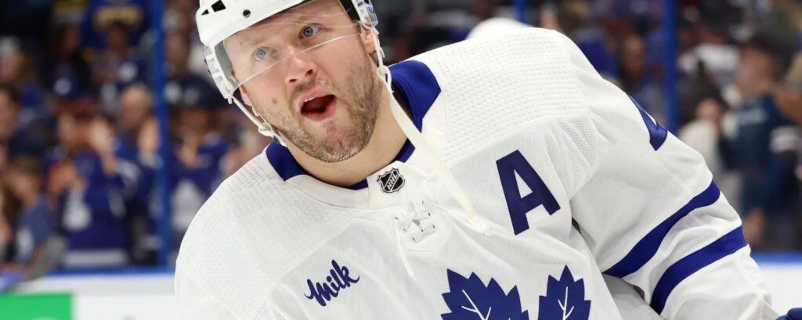 Luke Schenn picks sides in Morgan Rielly cross check incident - HockeyFeed