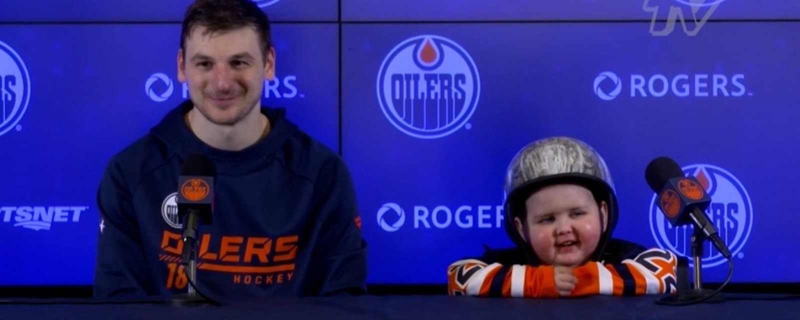 This little Oilers fan is the best thing about last night’s victory ...