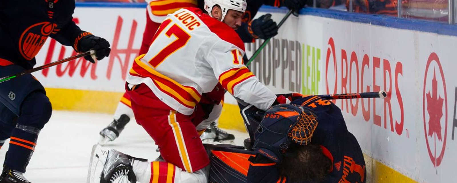 Milan Lucic is officially done with the Calgary Flames - HockeyFeed