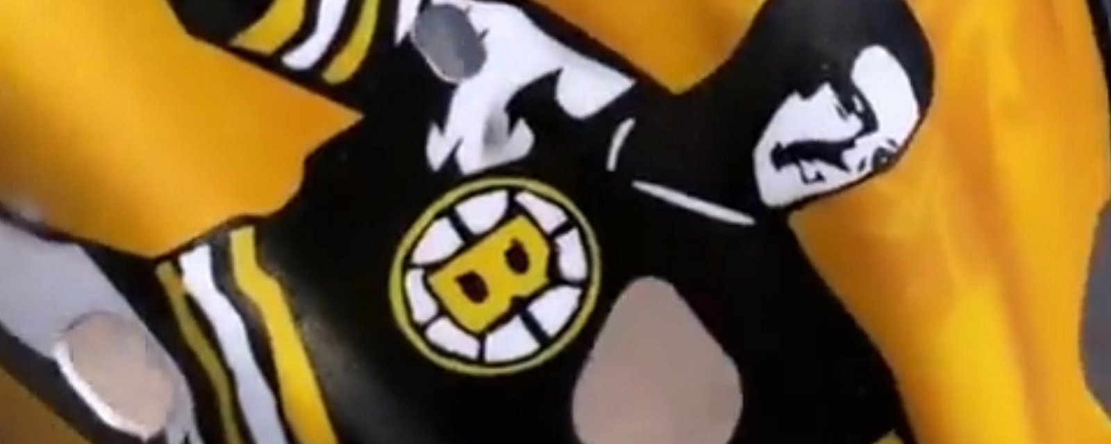 Keith Kinkaid unveils new mask with help from Adam Sandler. - HockeyFeed