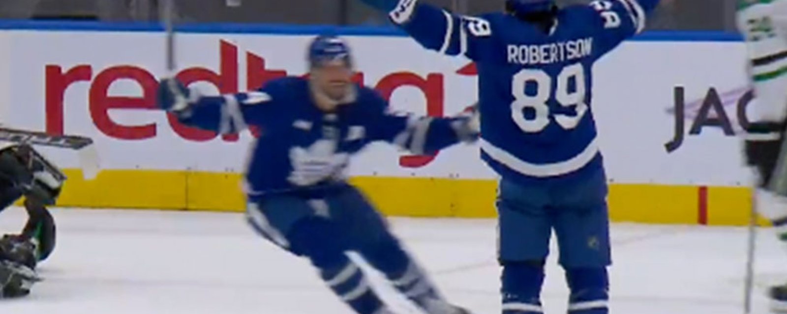 Nick Robertson out battles his brother Jason and scores the OT winner ...