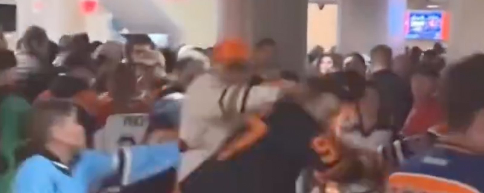 Violent brawl erupts between Oilers and Habs’ fans after last night’s ...