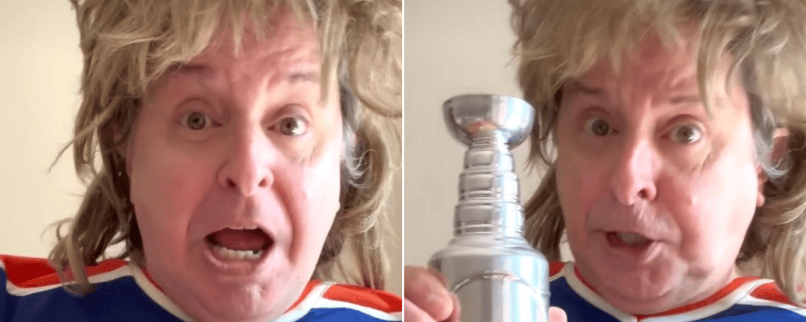 Yves P. Pelletier, alias Wayne Gretzky, a un message pour les Oilers d ...