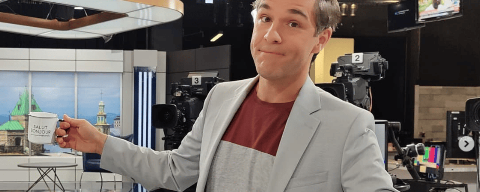 L'équipe de Salut Bonjour dit au revoir à Mathieu Roy comme animateur - Monde de Stars