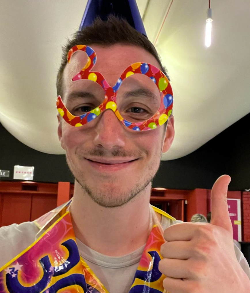 Pier-Luc Funk fête ses 30 ans et il dévoile une erreur cocasse avec son ...