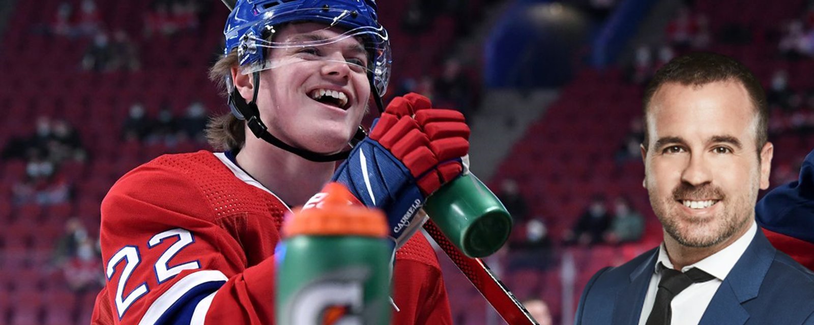 Marc-André Perreault s'amuse aux dépens de Cole Caufield après la ...