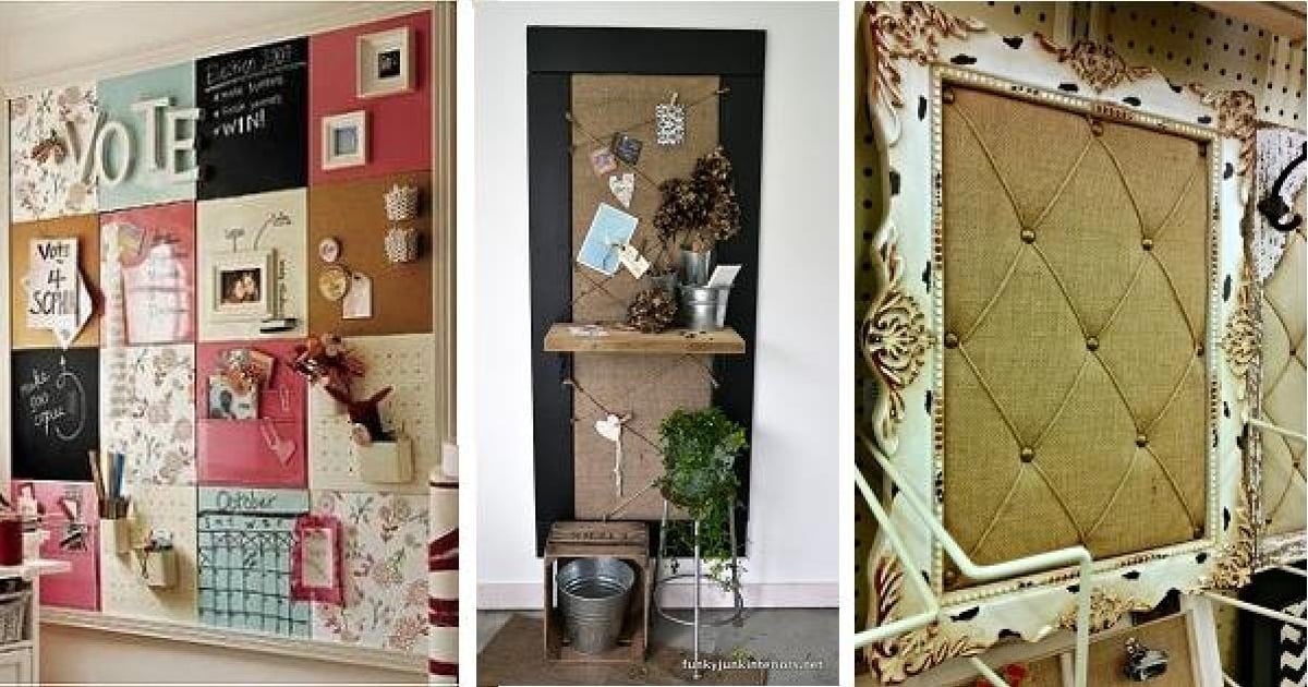 10 modèles de babillard super cool à fabriquer soi même! - Trucs et ...