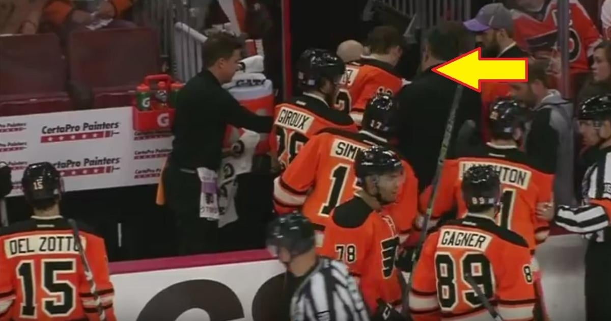 Du nouveau sur le malaise de Michael Raffl au banc des Flyers ...
