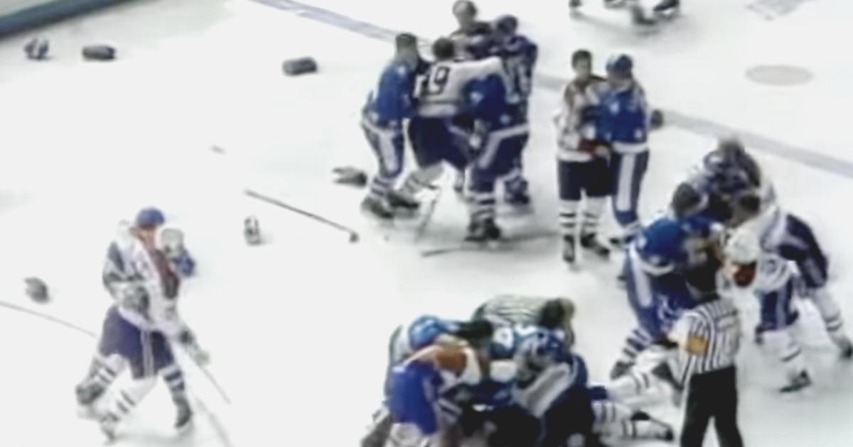 Watch: The most VIOLENT Hockey Brawl Ever Happened 33 Years Ago on Good ...