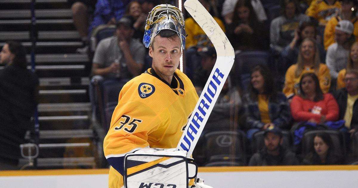 Breaking: Predators sign Rinne to a surprising new contract. - HockeyFeed