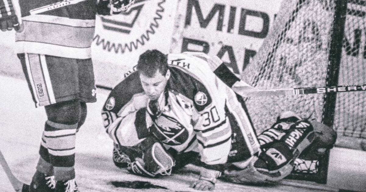 Clint Malarchuk shot himself in the head years after his jugular vein ...