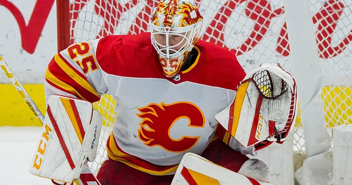 Calgary Flames goaltender Jacob Markstrom teases new Trevor Kidd ...