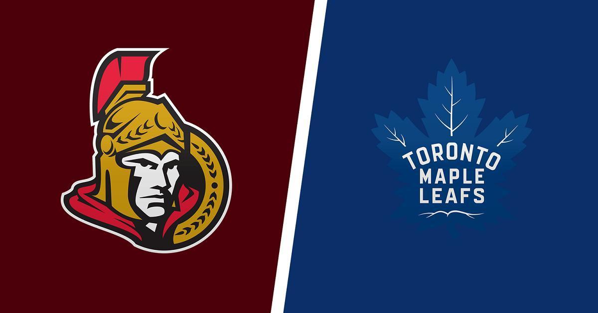 Leafs And Sens Unveil Their Rosters For The Final Game Of The Preseason Hockeyfeed