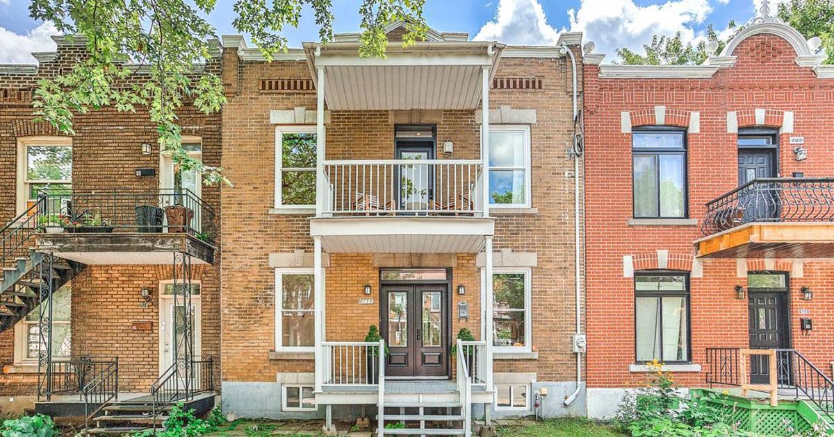 Splendide maison de 4 chambres avec une jolie cour privée qui donne sur ...