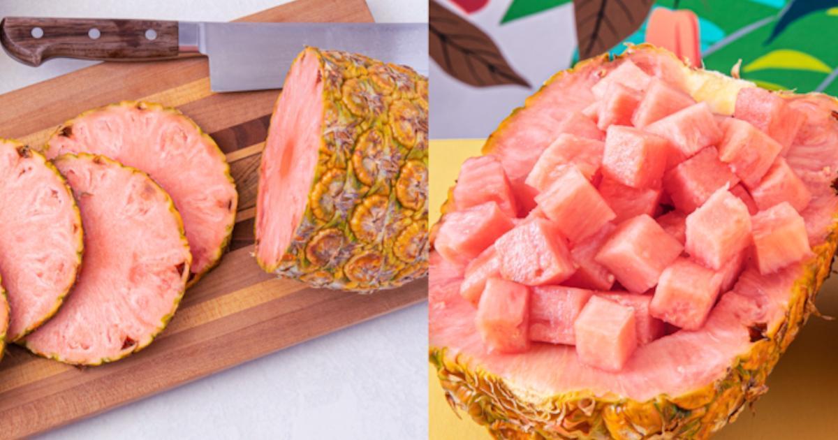 L'ananas rose existe et on dit qu’il est délicieux - Ma Fourchette