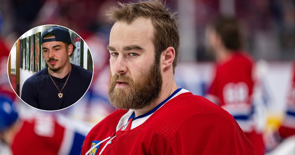 Arber Xhekaj lance des fleurs à David Savard - HabsolumentFan