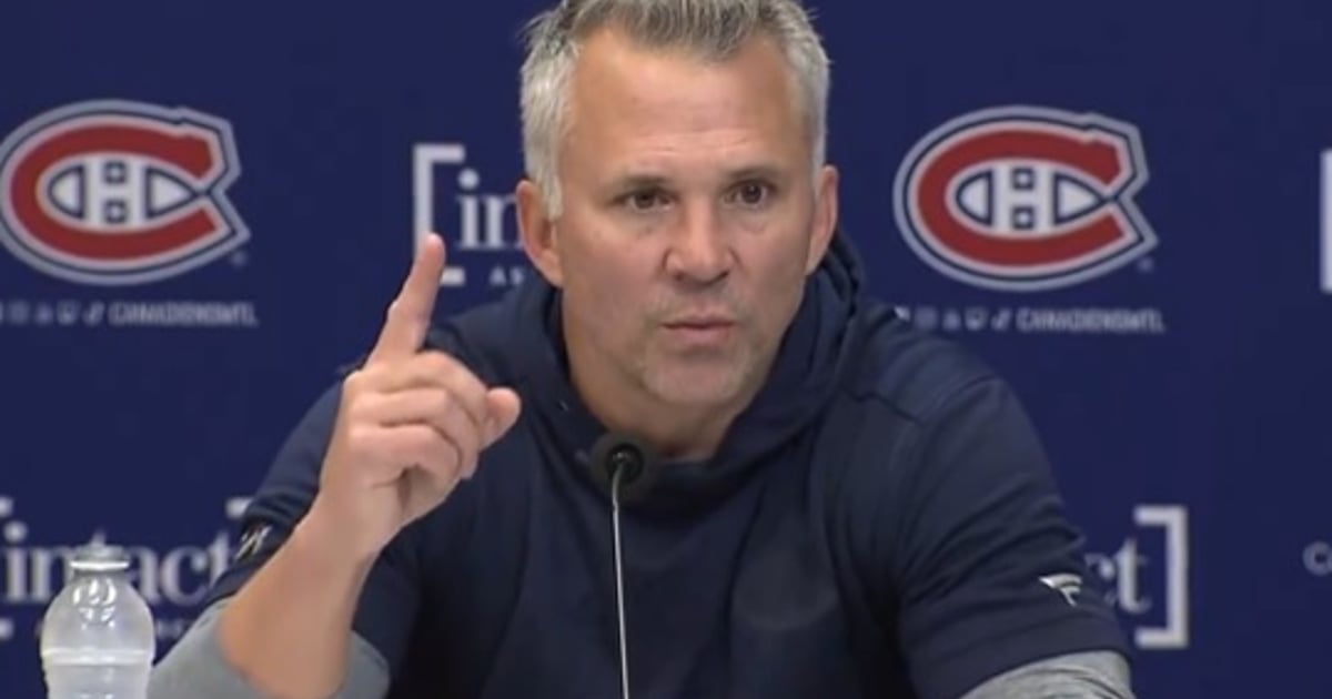Martin St. Louis offre une émouvante déclaration concernant la blessure ...