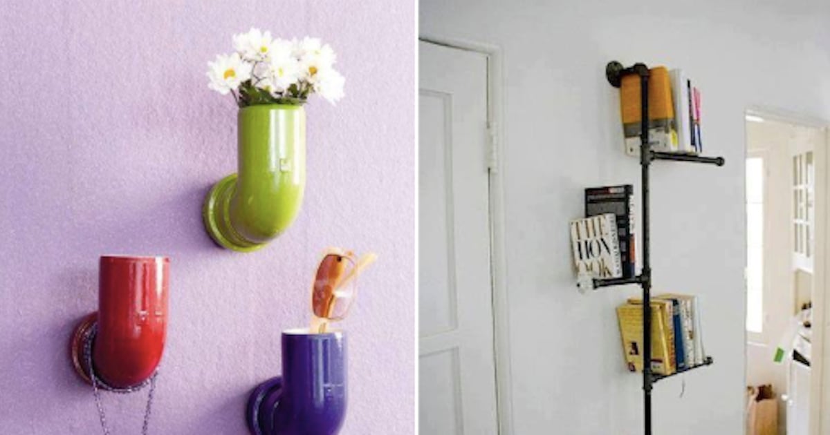 12 créations originales en tuyaux de PVC - Trucs et Bricolages