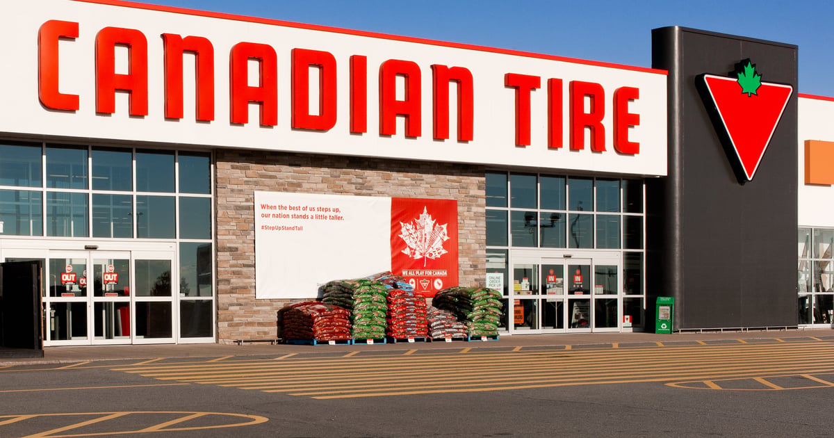 Excellente nouvelle pour les gens qui magasinent chez Canadian Tire ...