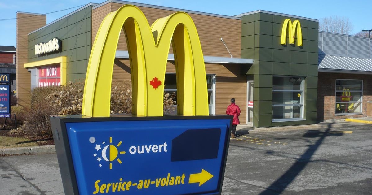 Un nouveau McDonald's va ouvrir au Québec dans les prochains jours ...