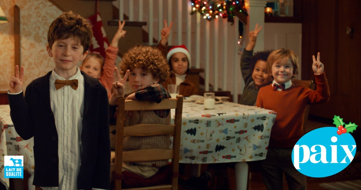 Le lait dévoile enfin ses nouvelles publicités de Noël qu'on attendait ...