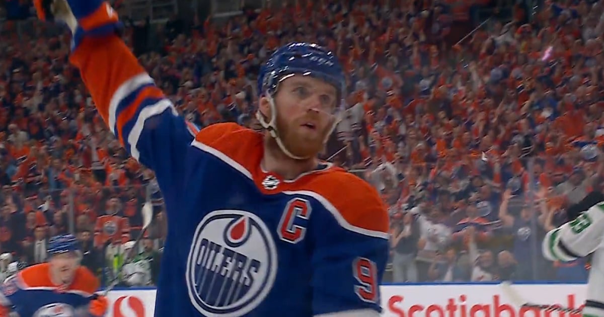 McDavid undresses Stars, scores on first shot of Game 6. - HockeyFeed