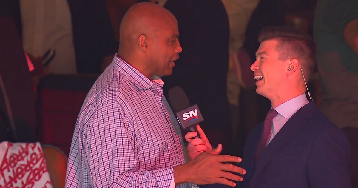 Charles Barkley on his awkward meeting with Jack Eichel. - HockeyFeed
