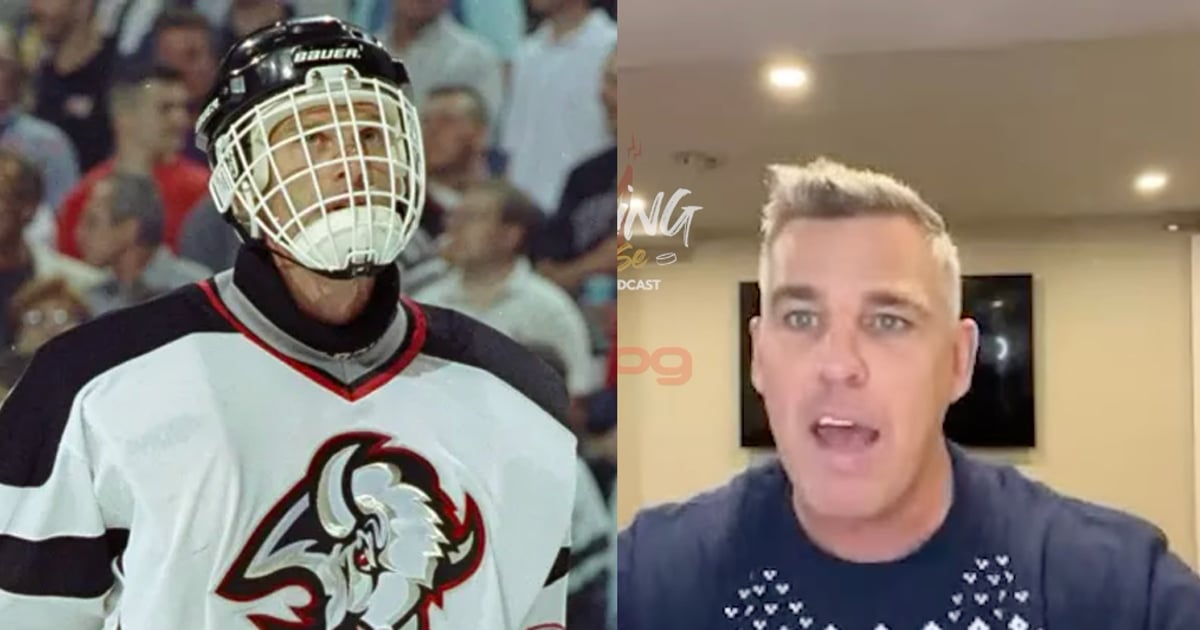 Matthew Barnaby destroys Dominik Hasek with epic backhanded compliment ...