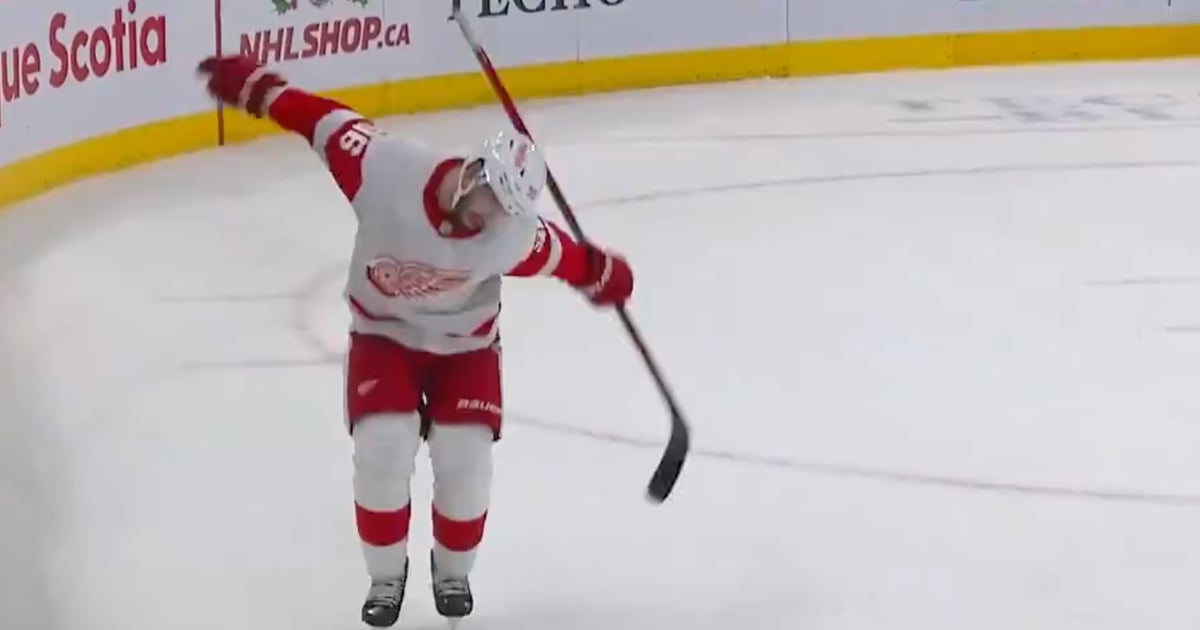 VIDEO: Jake Walman breaks out the Griddy again after OT winner - HockeyFeed