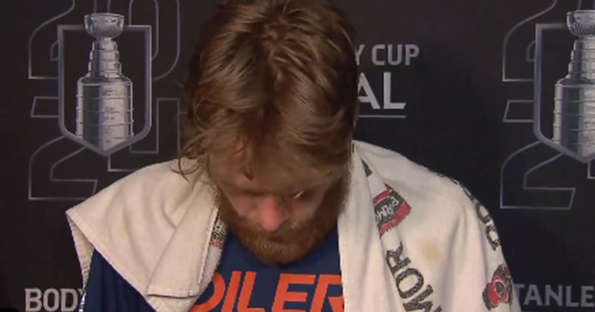 An emotional Connor McDavid speaks after losing Game 7 - HockeyFeed