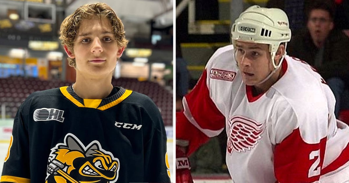 Lukas Fischer, son of former Red Wing Jiri Fischer, signs a contract ...