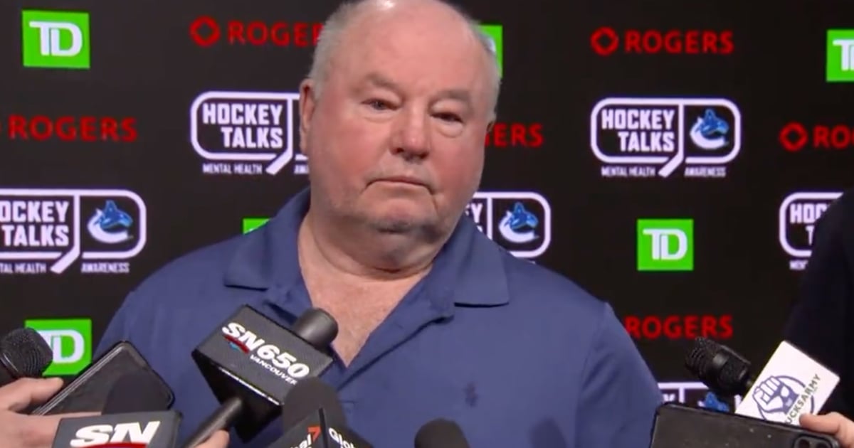 Bruce Boudreau gets emotional, can barely answer in what could be his ...