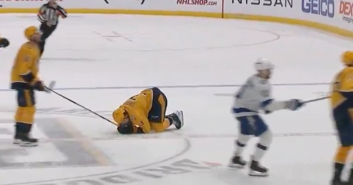 Controversial verdict delivered on Austin Watson’s dangerous slap shot ...