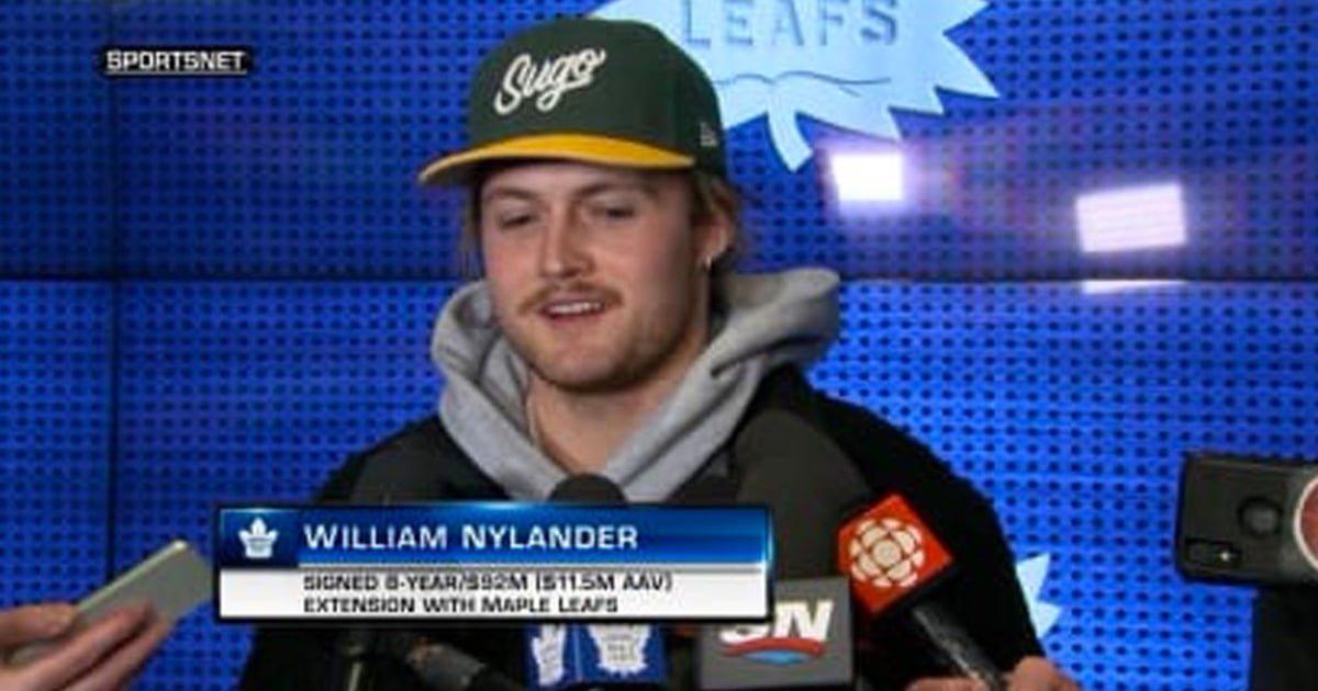 William Nylander fires a shot at Kyle Dubas after signing massive new ...