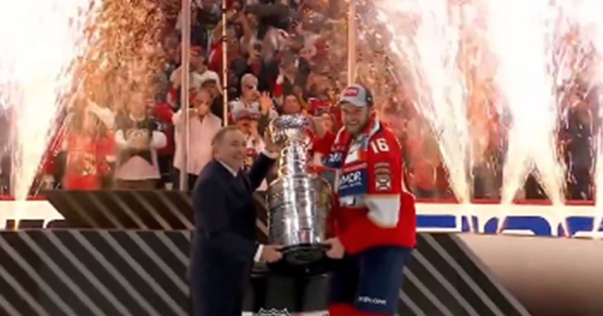 Barkov becomes the first Finnish captain to win the Stanley Cup ...