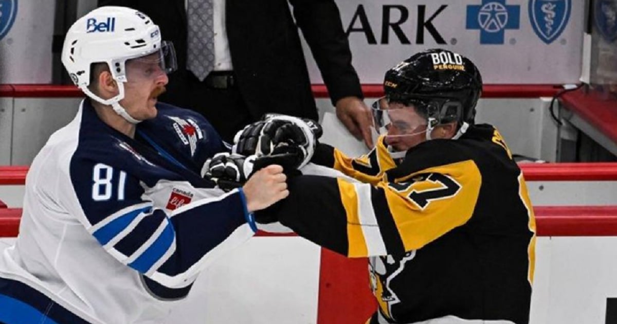 Kyle Connor calls out Sidney Crosby after fight on Friday. - HockeyFeed