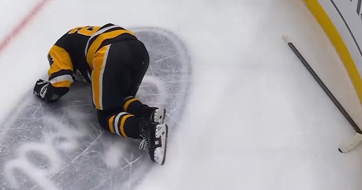 Matt Rempe rocks Matt Grzelcyk with a huge hit. - HockeyFeed